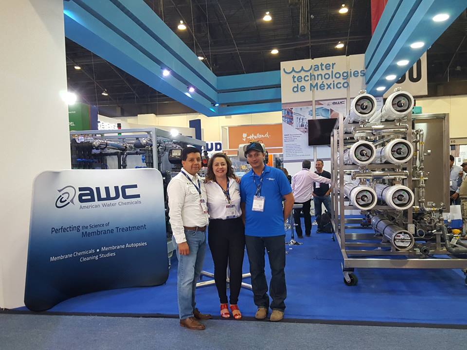 American Water Chemicals® at Aquatech Mexico 2018 in Mexico City